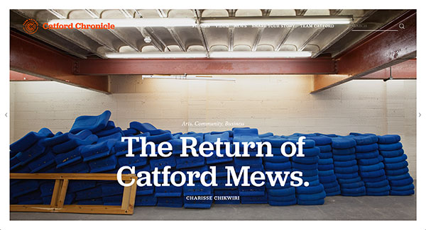 The Return of Catford Mews - Really Local Group